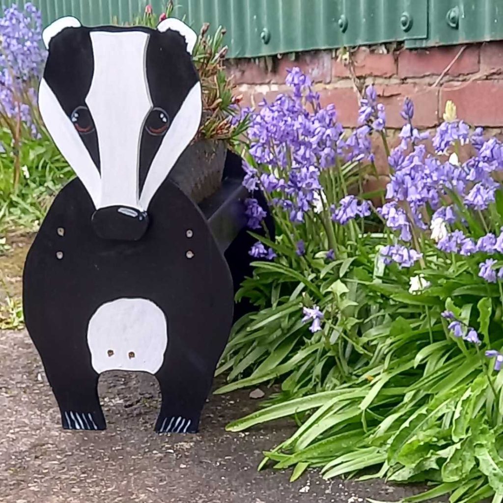Mr Badger Planter - Welsh Pony Plaques
